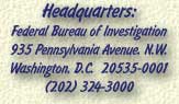 FBI Field Offices Addresses & Telephone Numbers